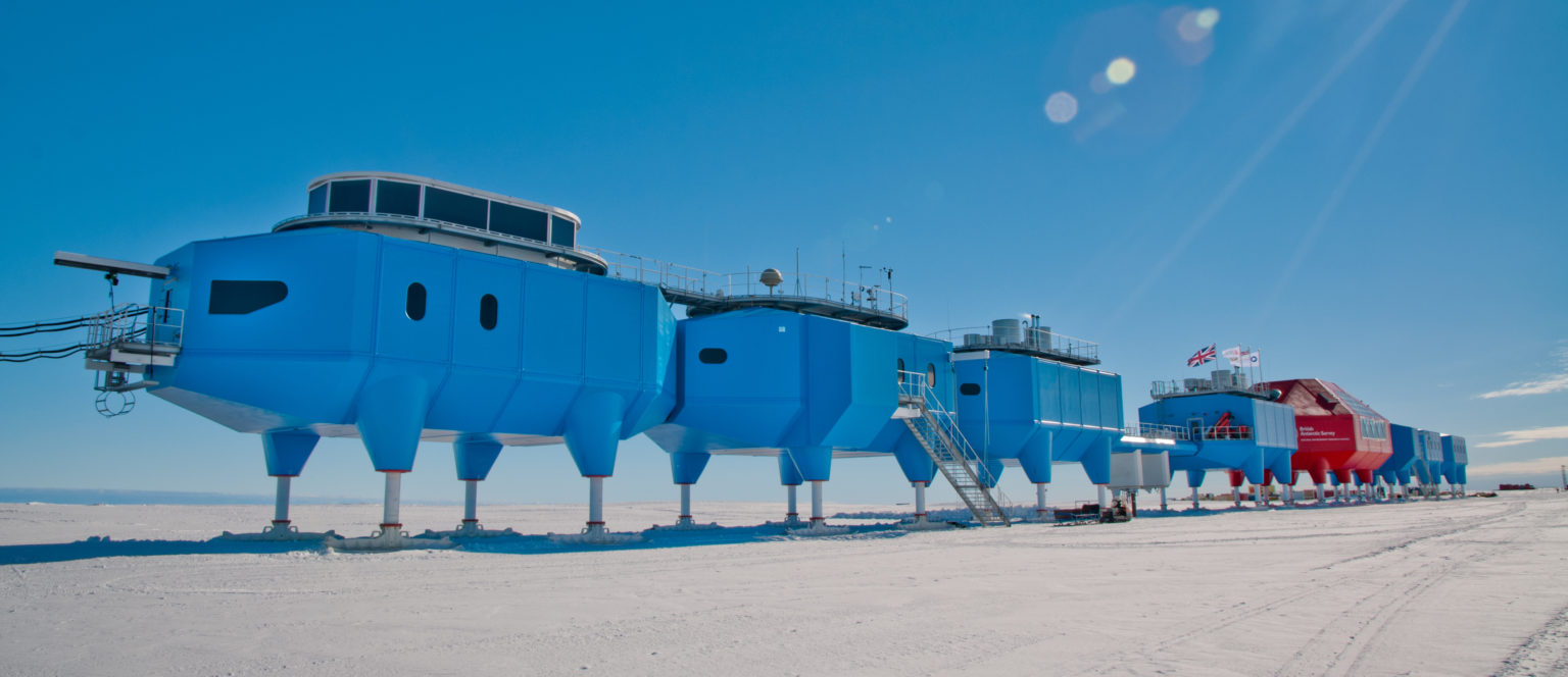 Halley Research Station relocation - British Antarctic Survey