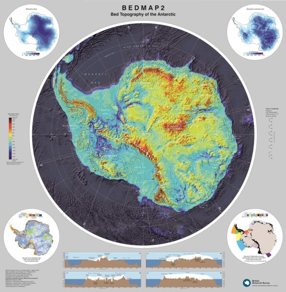 Bedmap2 - Bed Topography of Antarctica - British Antarctic Survey