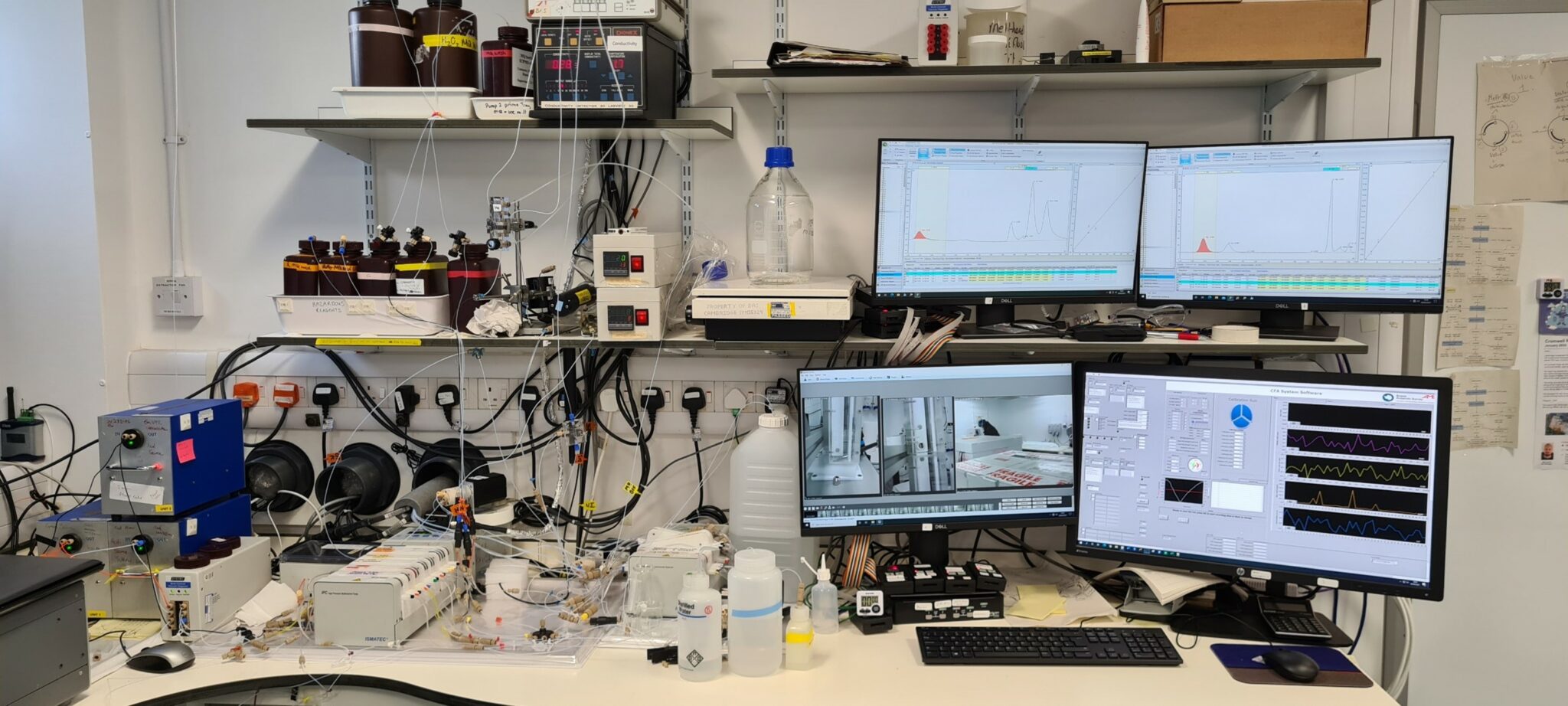 Ice core aquisition and analysis - British Antarctic Survey