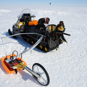 Sno-Cats and snowmobiles - British Antarctic Survey