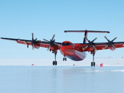 Dash-7 aircraft - British Antarctic Survey