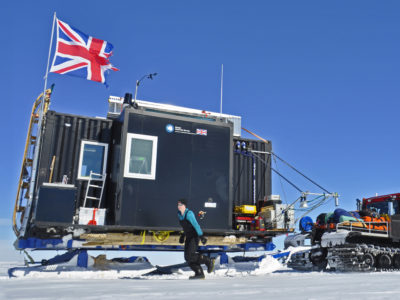 iSTAR tractor traverse - British Antarctic Survey