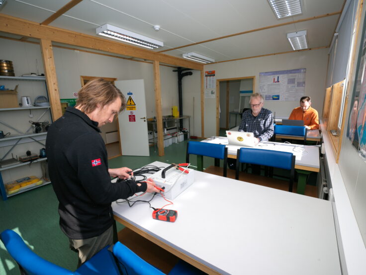 Arctic Station laboratory - British Antarctic Survey