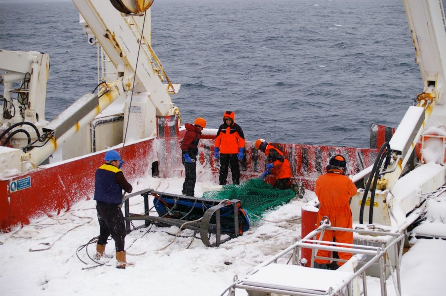 Scientific moon pool - British Antarctic Survey