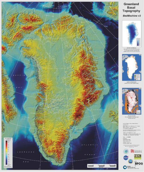 Greenland Basal Topography - British Antarctic Survey