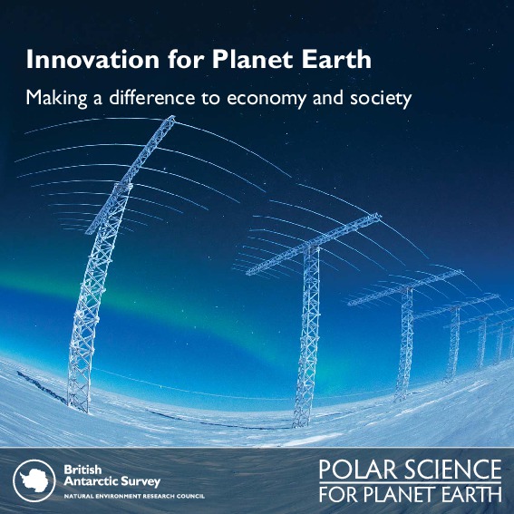 Innovation for Planet Earth - British Antarctic Survey - Publication