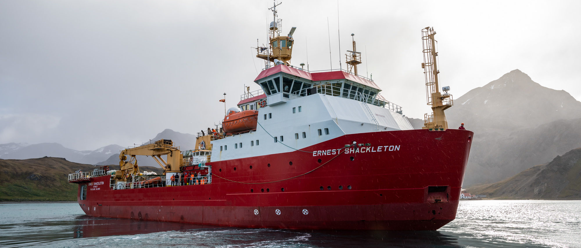 BAS bids farewell to Captain John Harper - British Antarctic Survey