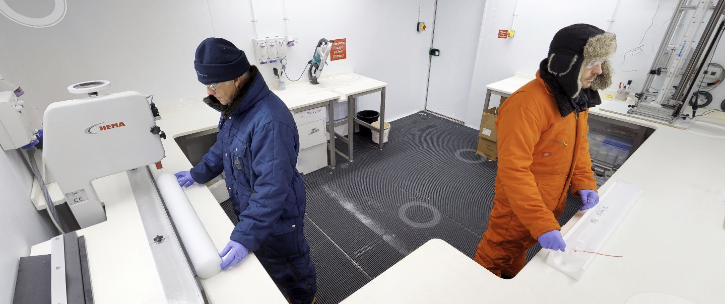 Virtual Antarctica - ice analysis - British Antarctic Survey