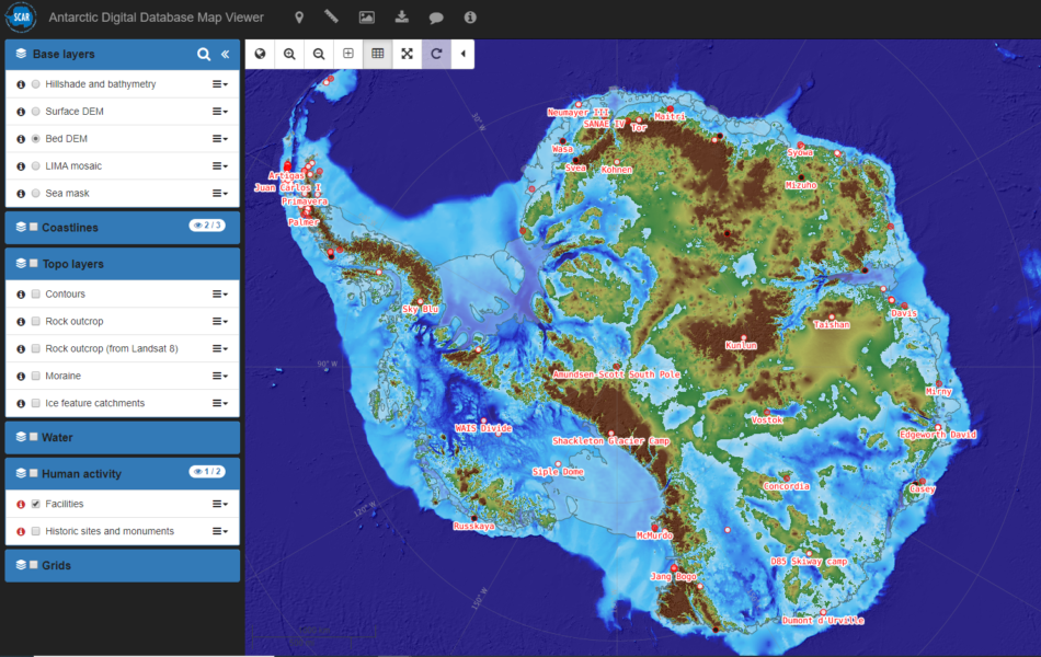 Updated Mapping Datasets for Antarctica - British Antarctic Survey - News