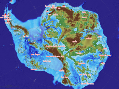 Updated Mapping Datasets for Antarctica - British Antarctic Survey - News