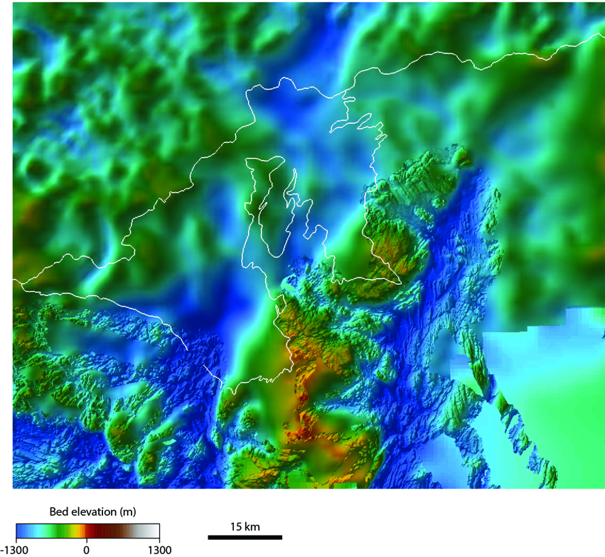Deep channels link ocean to Antarctic glacier - British Antarctic Survey