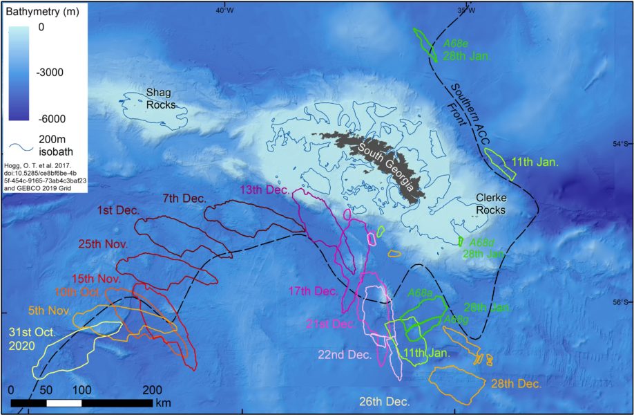 Blog: Mission to investigate A68a iceberg - British Antarctic Survey