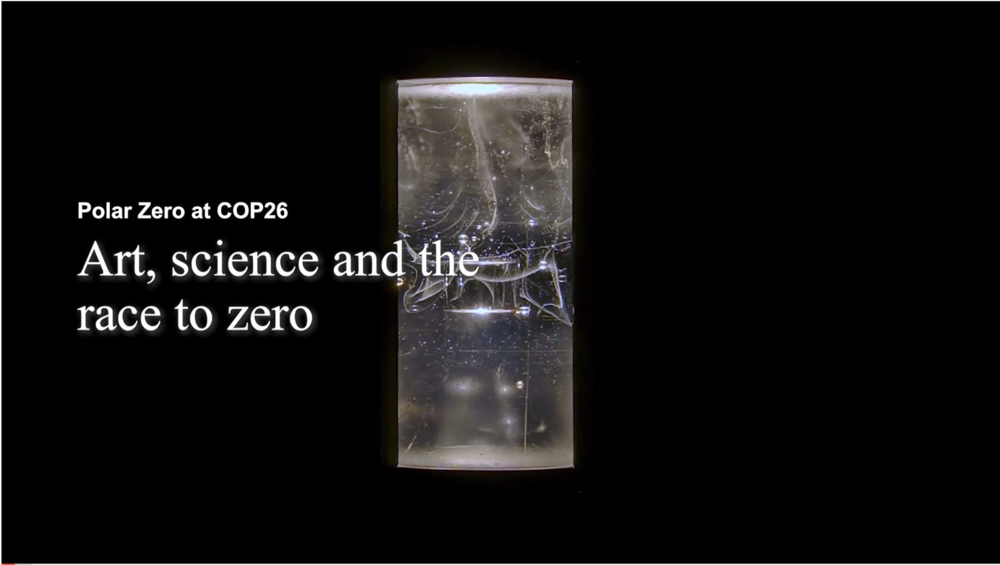 Polar Zero: climate science-art collaboration - British Antarctic Survey