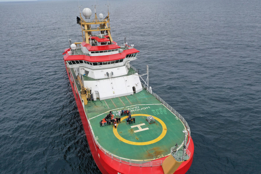 BAS bids farewell to Captain John Harper - British Antarctic Survey