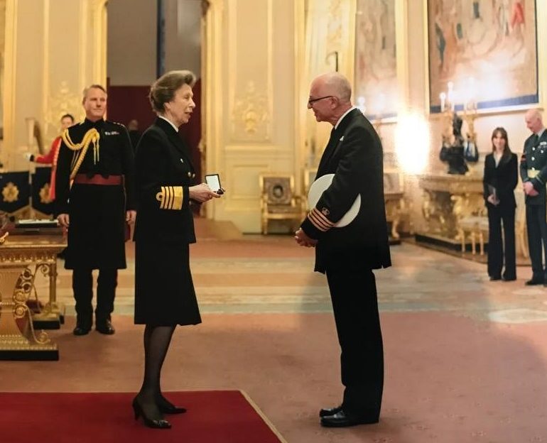 BAS bids farewell to Captain John Harper - British Antarctic Survey