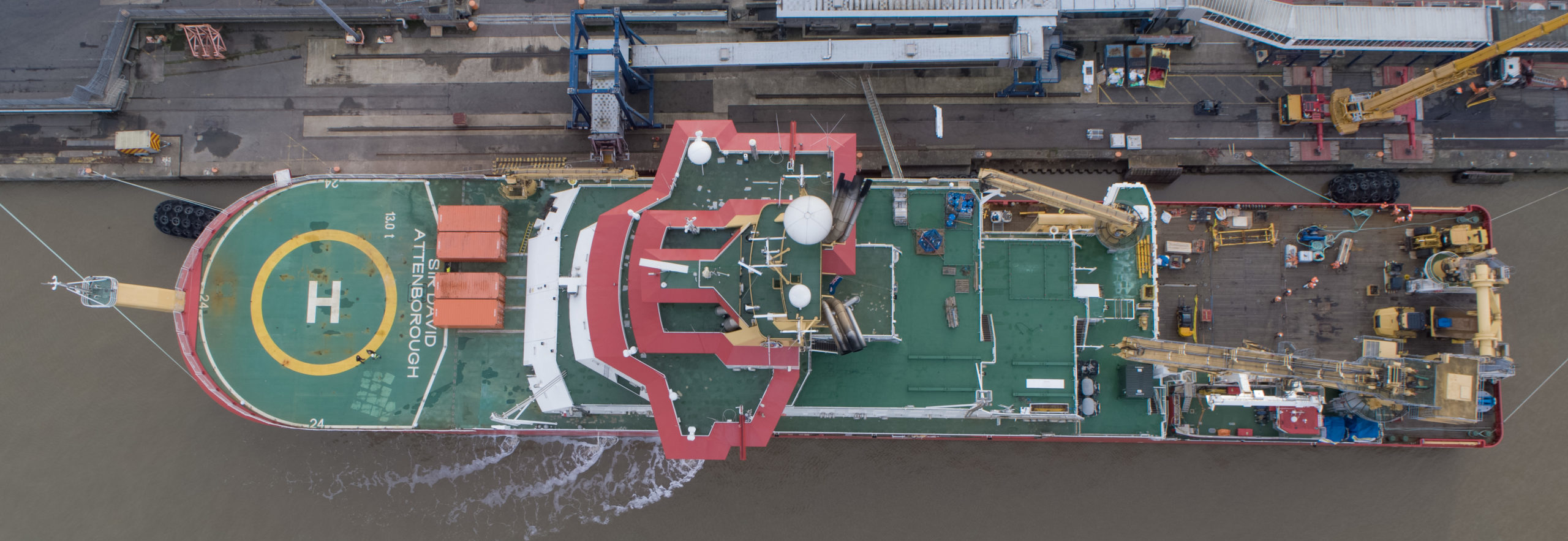 RRS Sir David Attenborough departs for Antarctica - British Antarctic ...