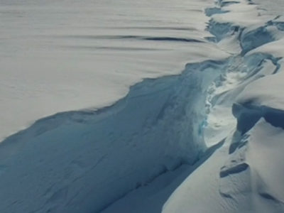 Brunt Ice Shelf in Antarctica calves giant iceberg - British Antarctic ...