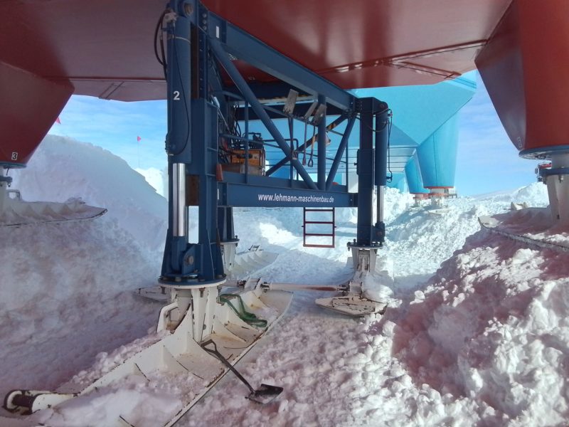 Season's end: preparing Halley VI for the winter - British Antarctic Survey