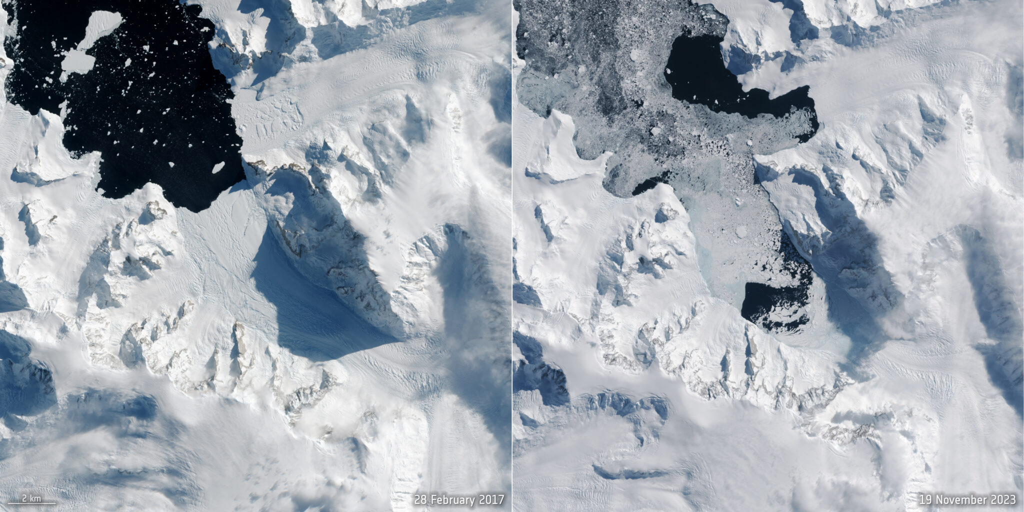 Scientists track rapid retreat of Antarctic glacier - British Antarctic ...