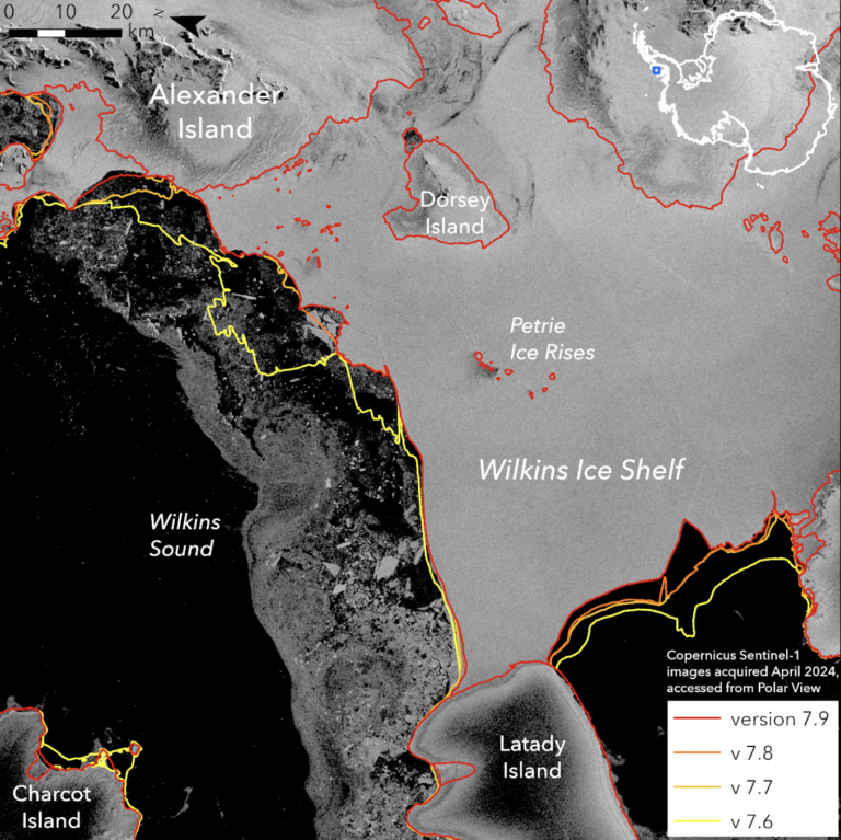 New interactive map of Antarctica available to all - British Antarctic Survey - News