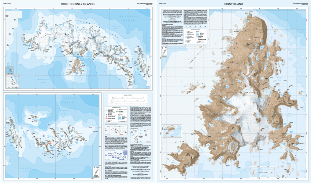 New map of South Orkney Islands published for the first time in 40 ...
