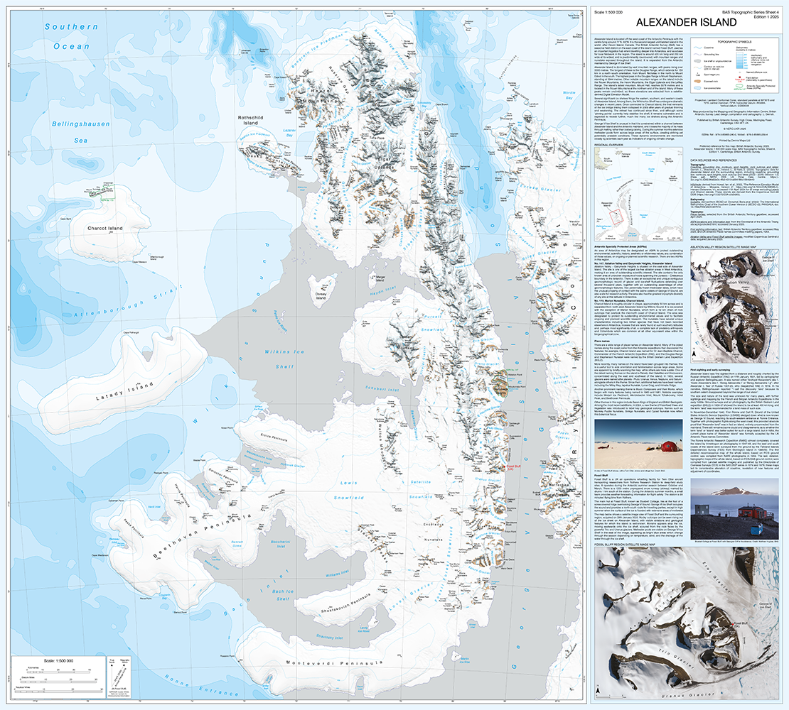Alexander Island - British Antarctic Survey